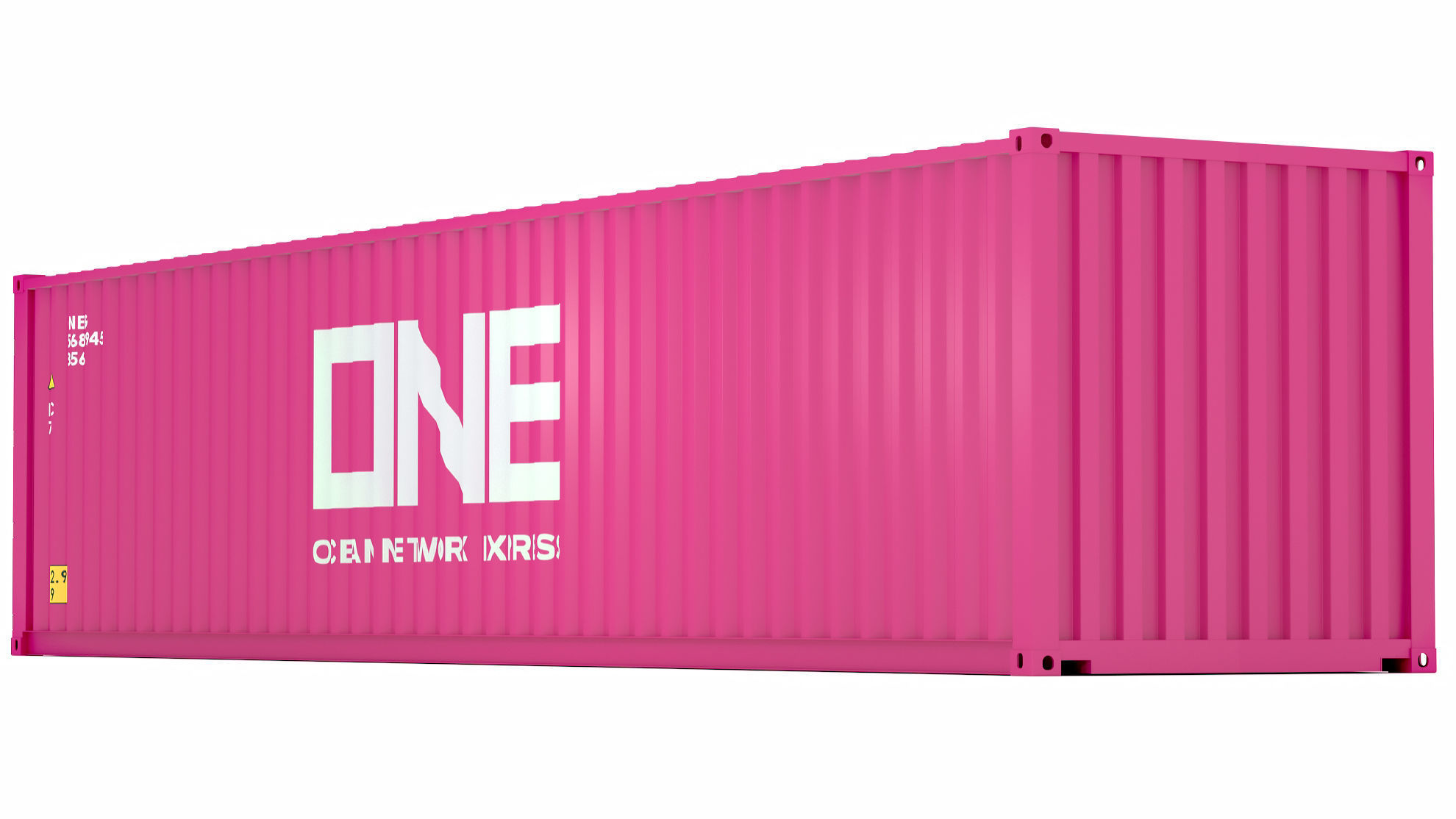 One Shipping Container 3D model | CGTrader