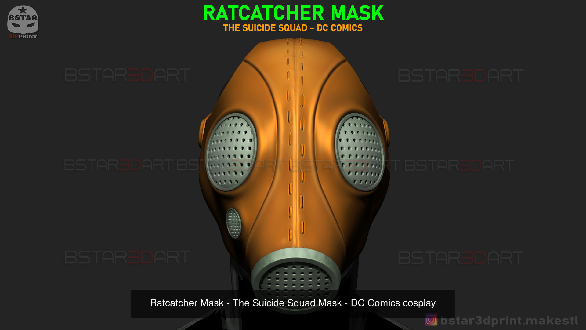 The Suicide Squad Masks - DC Comics cosplay 3D Model Collection | CGTrader