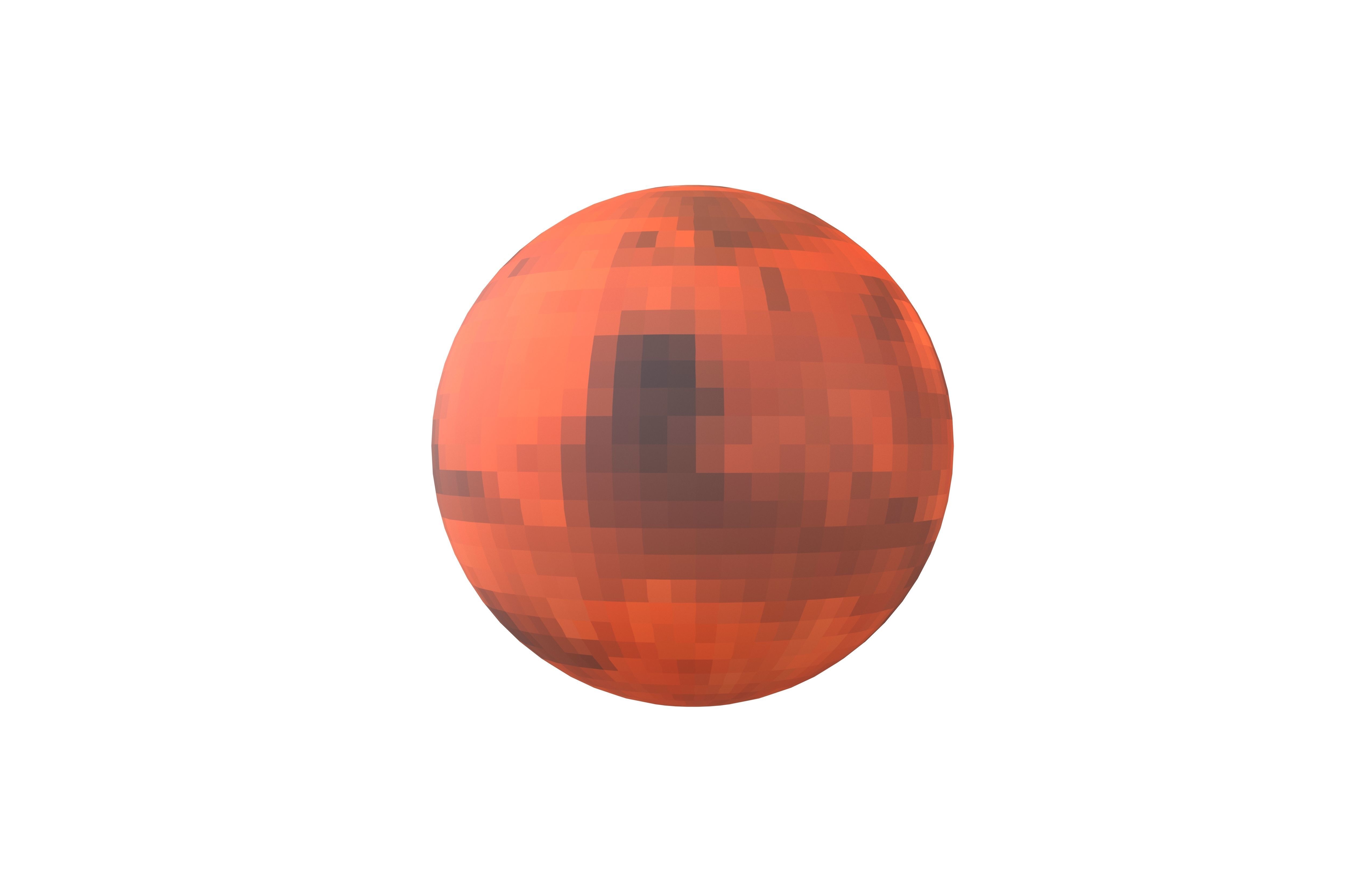 3D model Pixel Mars v1 001 VR / AR / low-poly | CGTrader