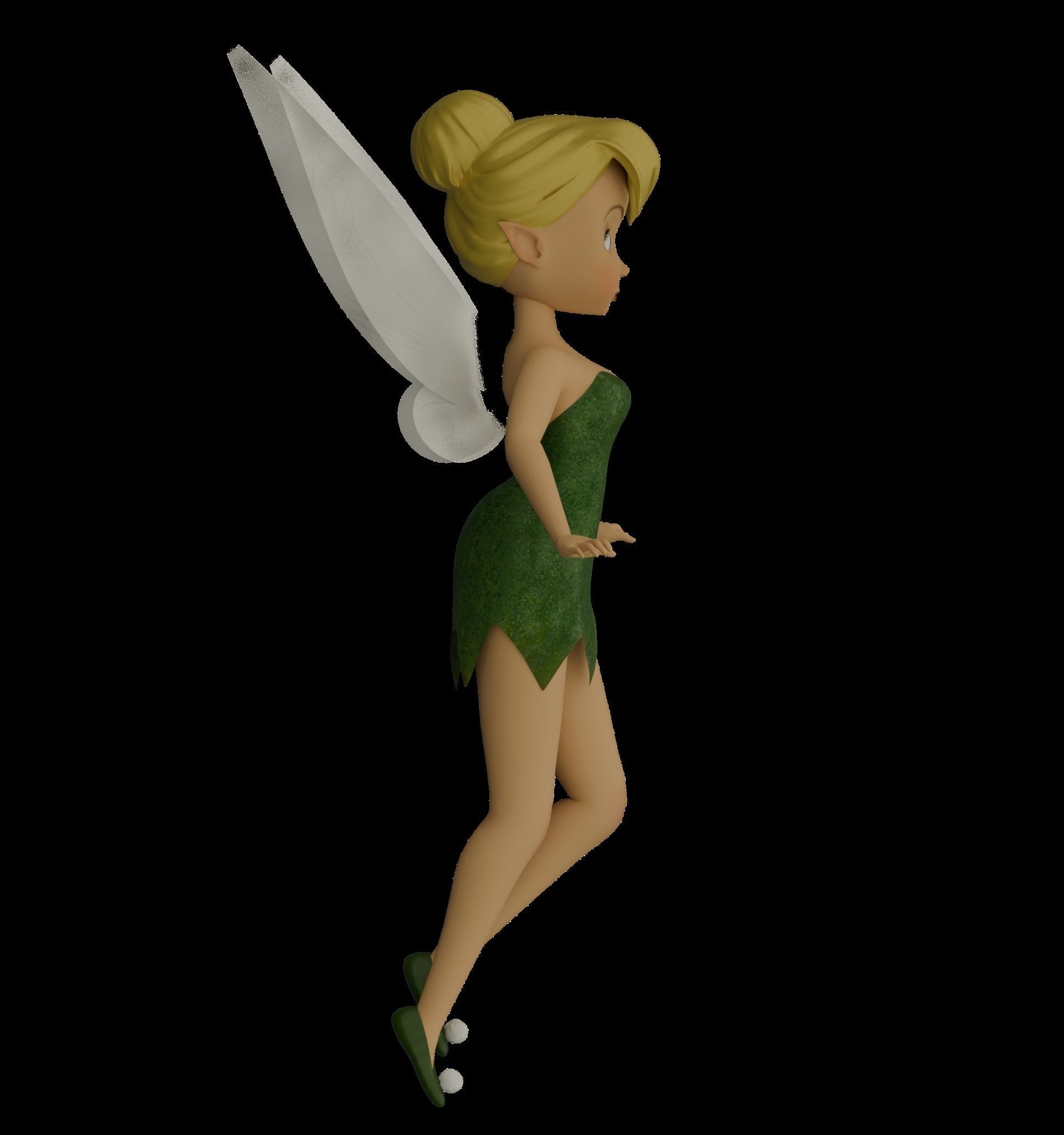 TinkerBell 3D model animated rigged | CGTrader