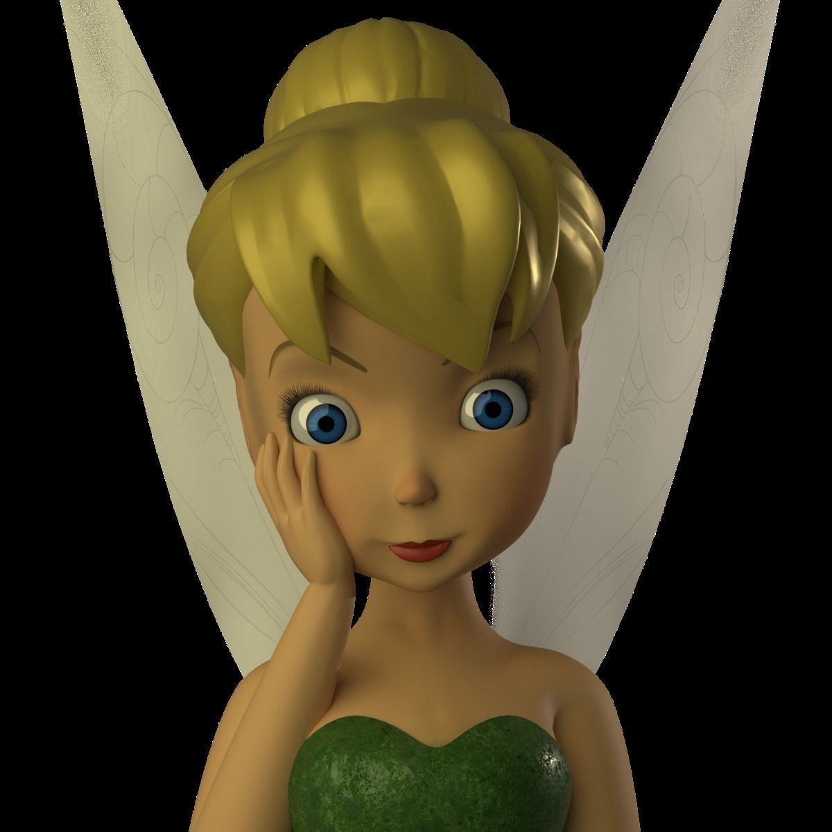 TinkerBell 3D model animated rigged | CGTrader