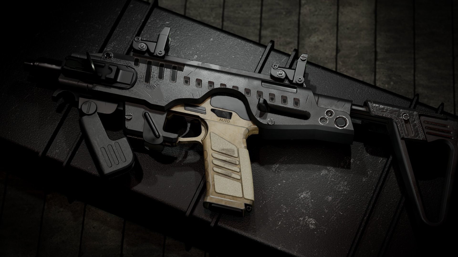 3D model P10 Roni Game-ready model VR / AR / low-poly | CGTrader