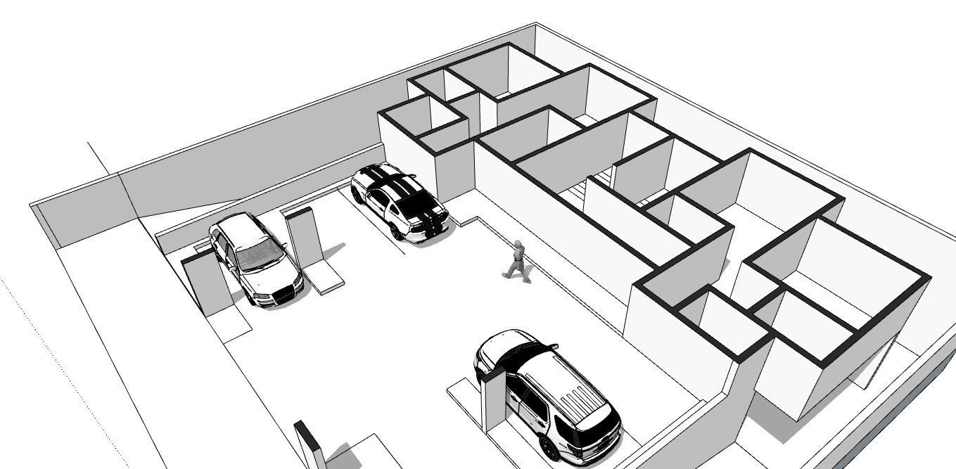 BASEMENT LAYOUT free 3D model | CGTrader
