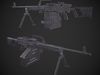 3D model QJY-88 machine gun VR / AR / low-poly | CGTrader