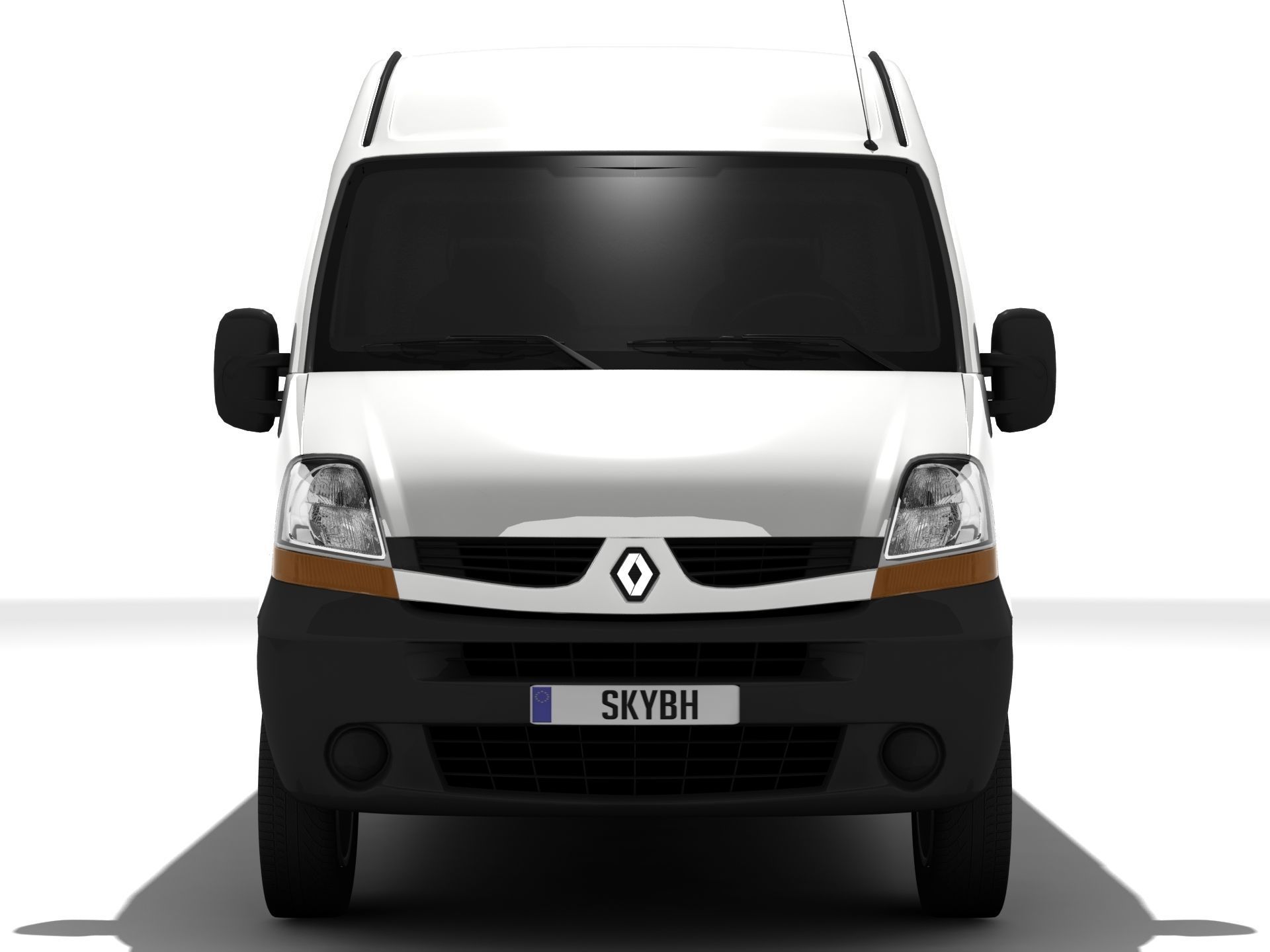 3D model Renault Master II L3H2 VR / AR / low-poly | CGTrader
