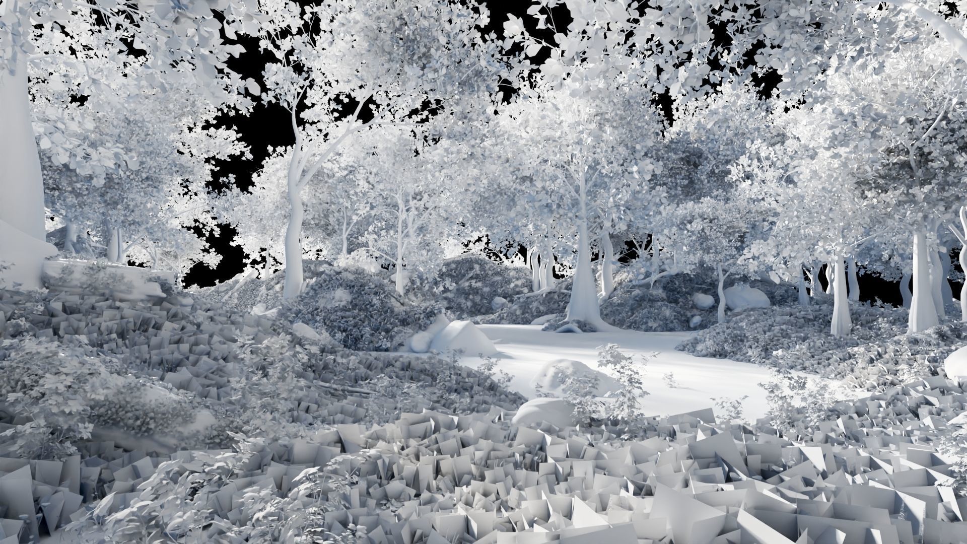 Forest Scene 2 3D model | CGTrader
