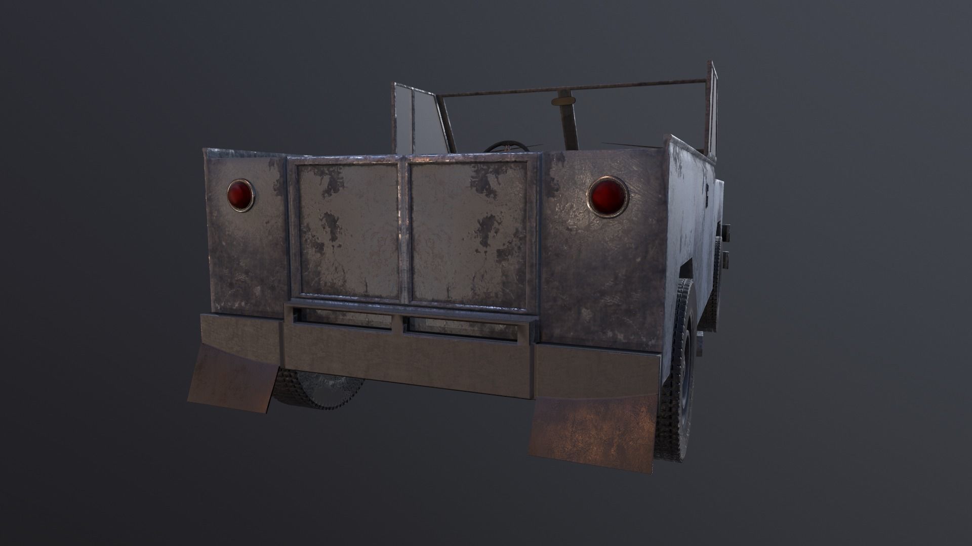 3D model Jeep wrangler TRE4 game Tomb Raider 4 VR / AR / low-poly ...