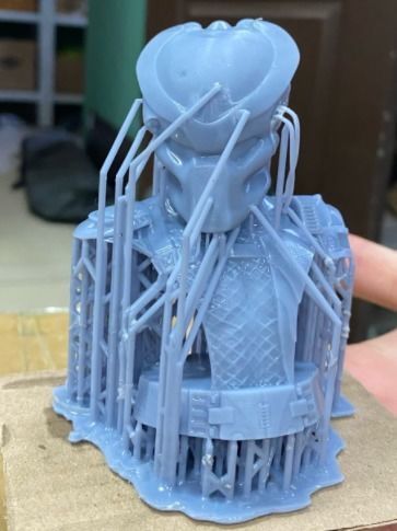 Predator bust with mask 3D model 3D printable | CGTrader