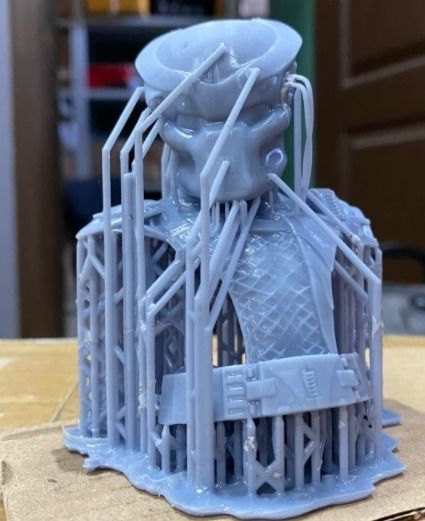 Predator bust with mask 3D model 3D printable | CGTrader
