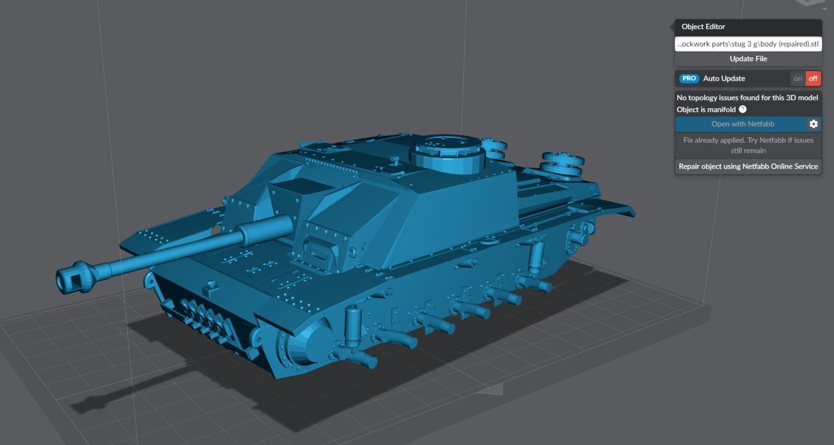StuG III Scale model 3D model 3D printable | CGTrader