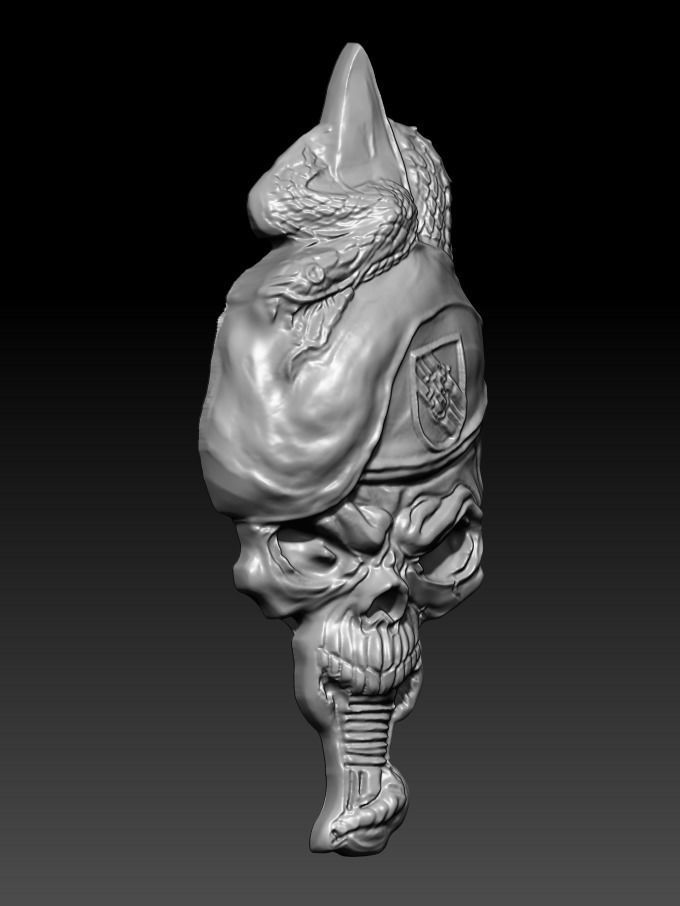 army badge 3D model 3D printable | CGTrader