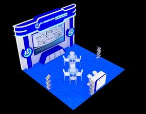 Low-poly Booth 3D Models | CGTrader