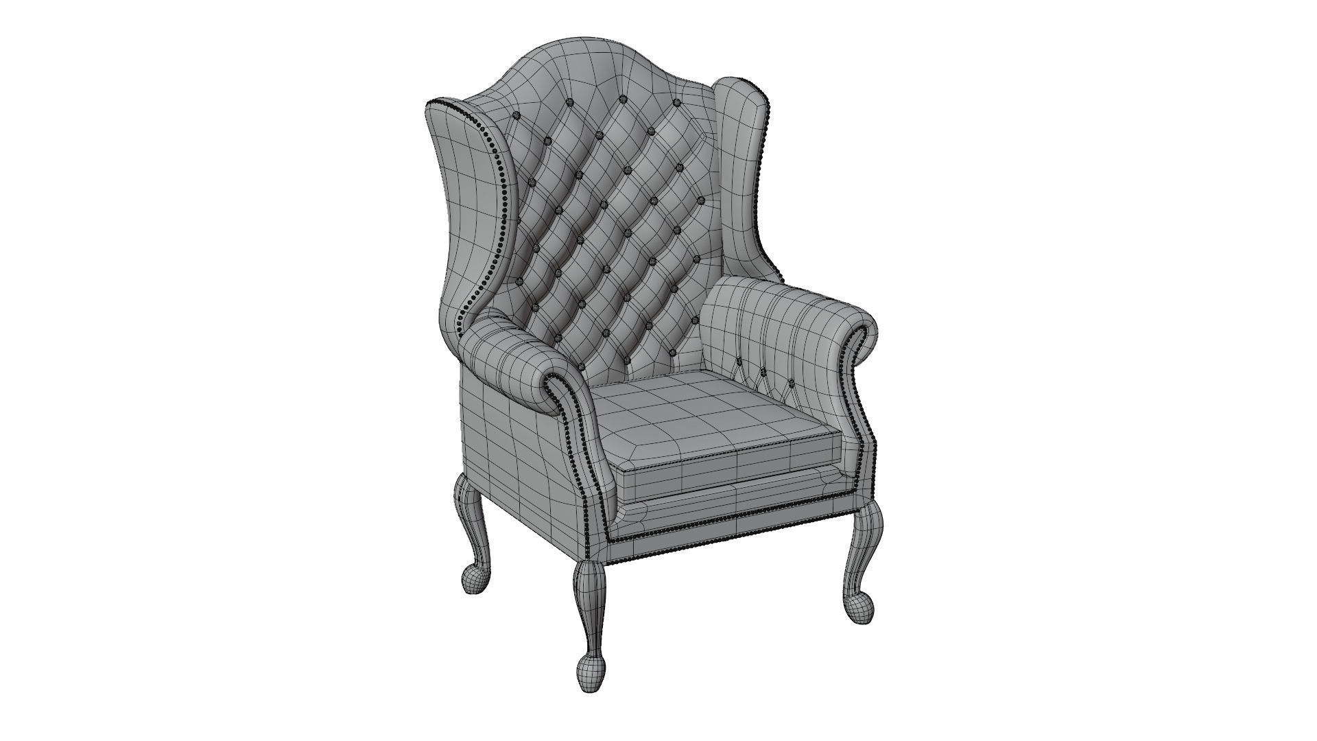 medieval sofa chair 3D model | CGTrader