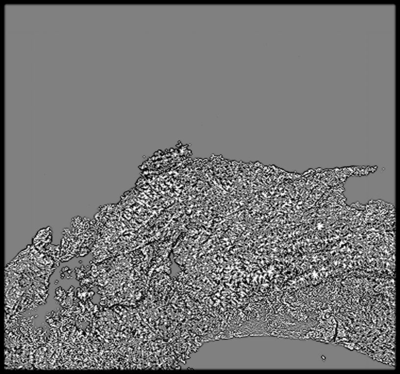 Panama High resolution 10k curvature map Texture | CGTrader