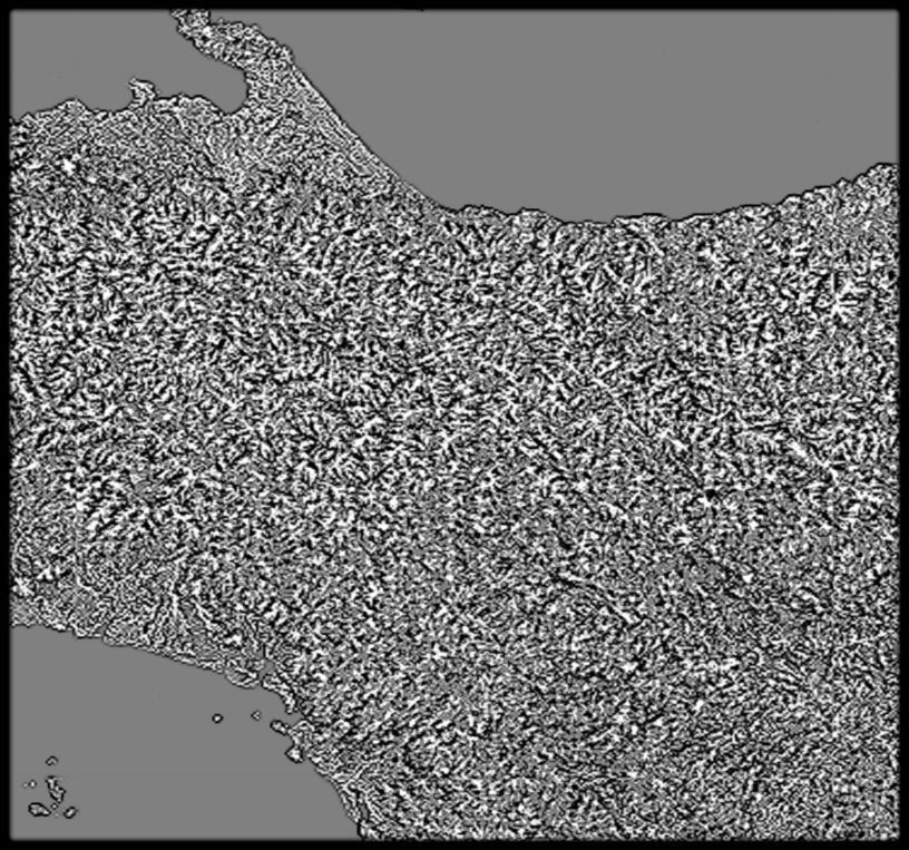 Panama High resolution 10k curvature map Texture | CGTrader