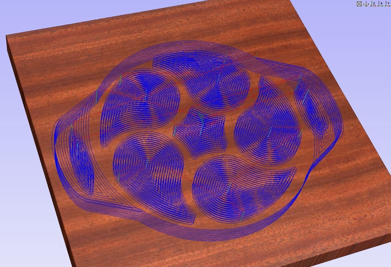 Simple Tray - 3D STL file and vector files for CNC 3D model 3D ...