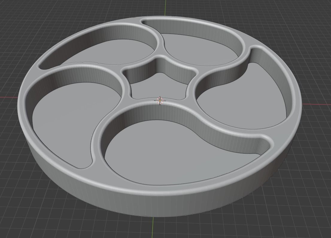 Simple Tray - 3D STL file and vector files for CNC 3D model 3D ...