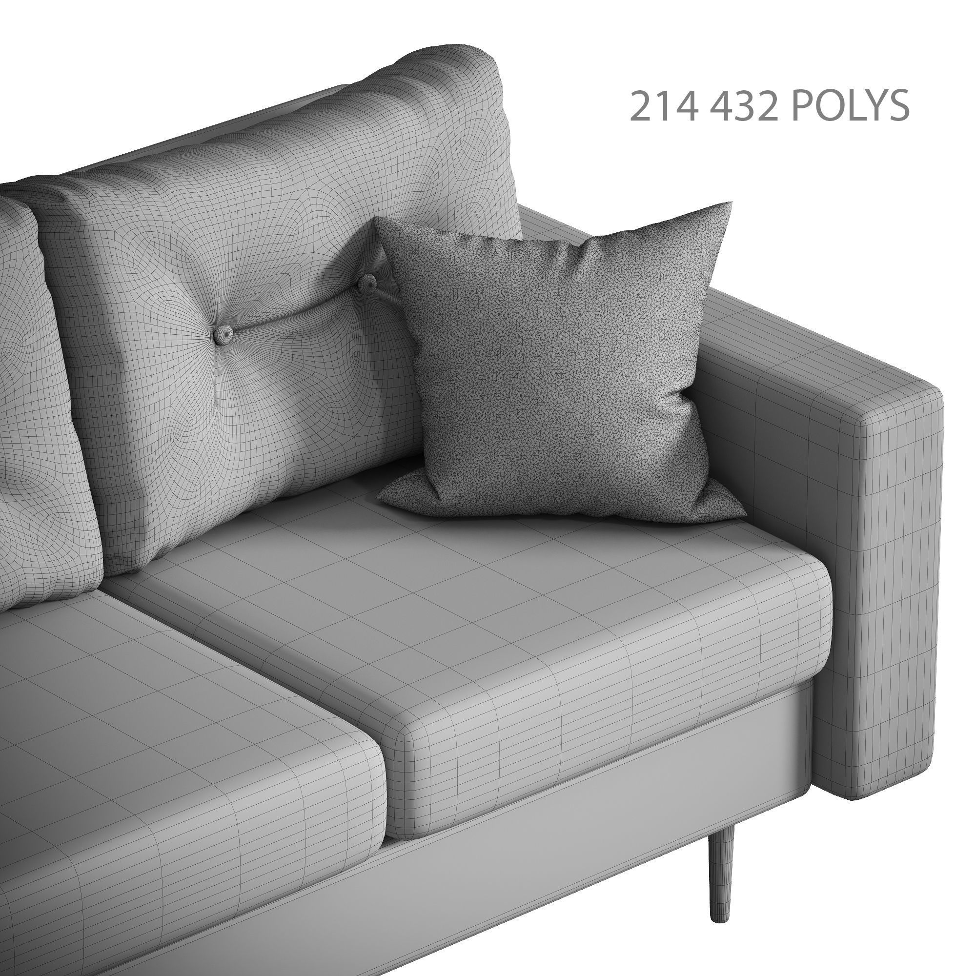 Sally Sofa RM Home 3D model | CGTrader