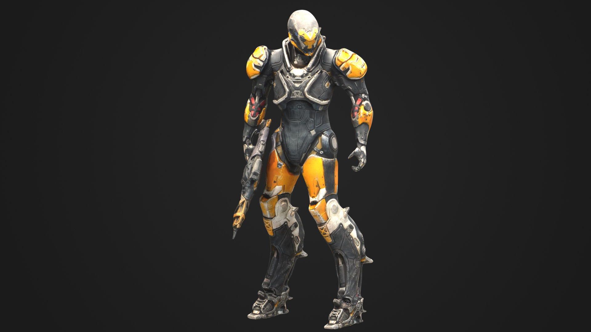 3D model Ranger Javelin - Anthem VR / AR / low-poly | CGTrader