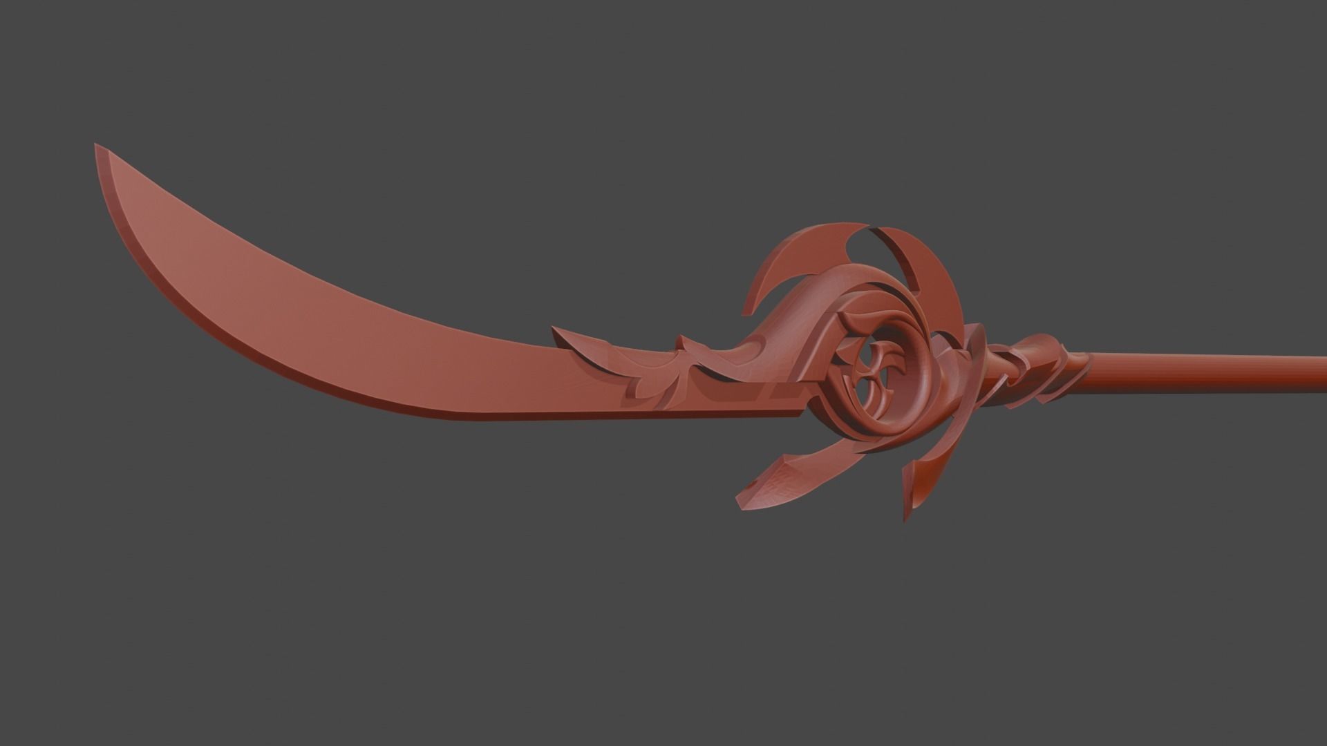 Engulfing Lightning -NOT GAME EXPORT- Genshin Impact 3D print 3D model ...