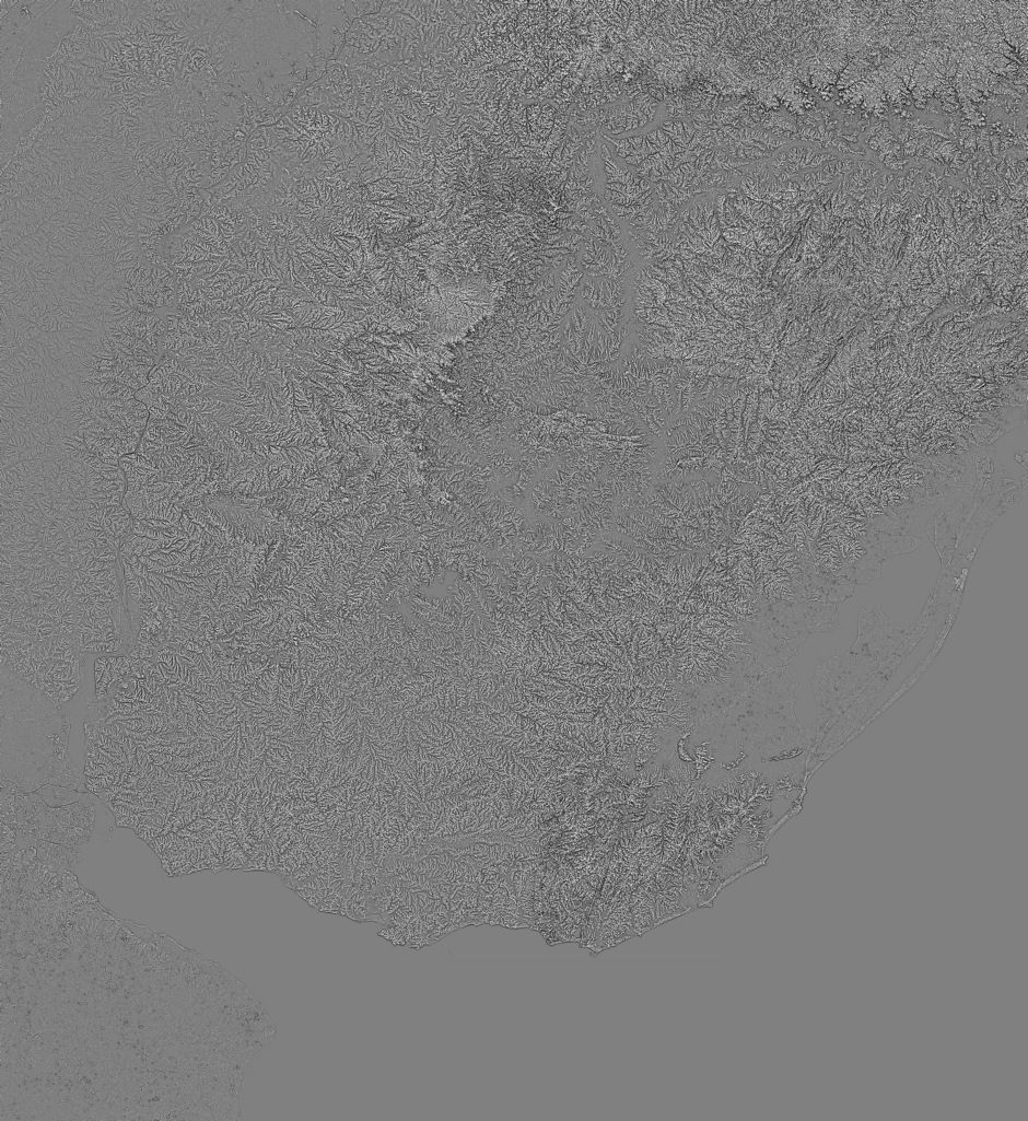 Uruguay High resolution 9k curvature map Texture | CGTrader