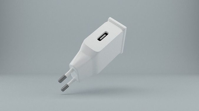 Smartphone charger 3D model | CGTrader