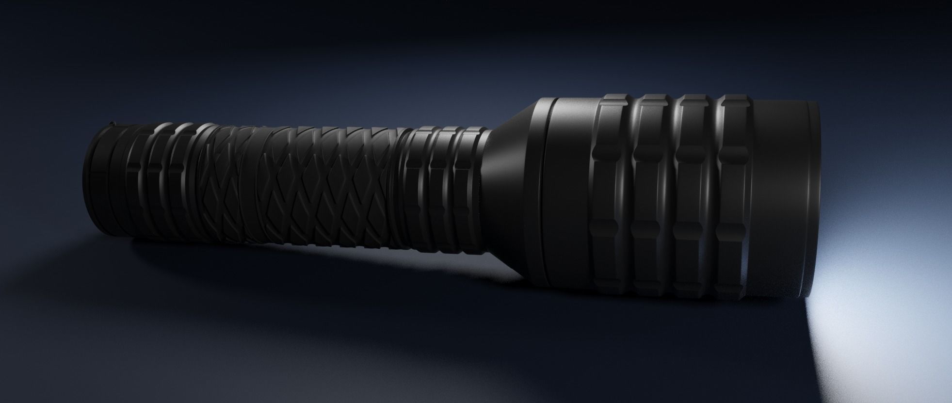 Flashlight free 3D model | CGTrader