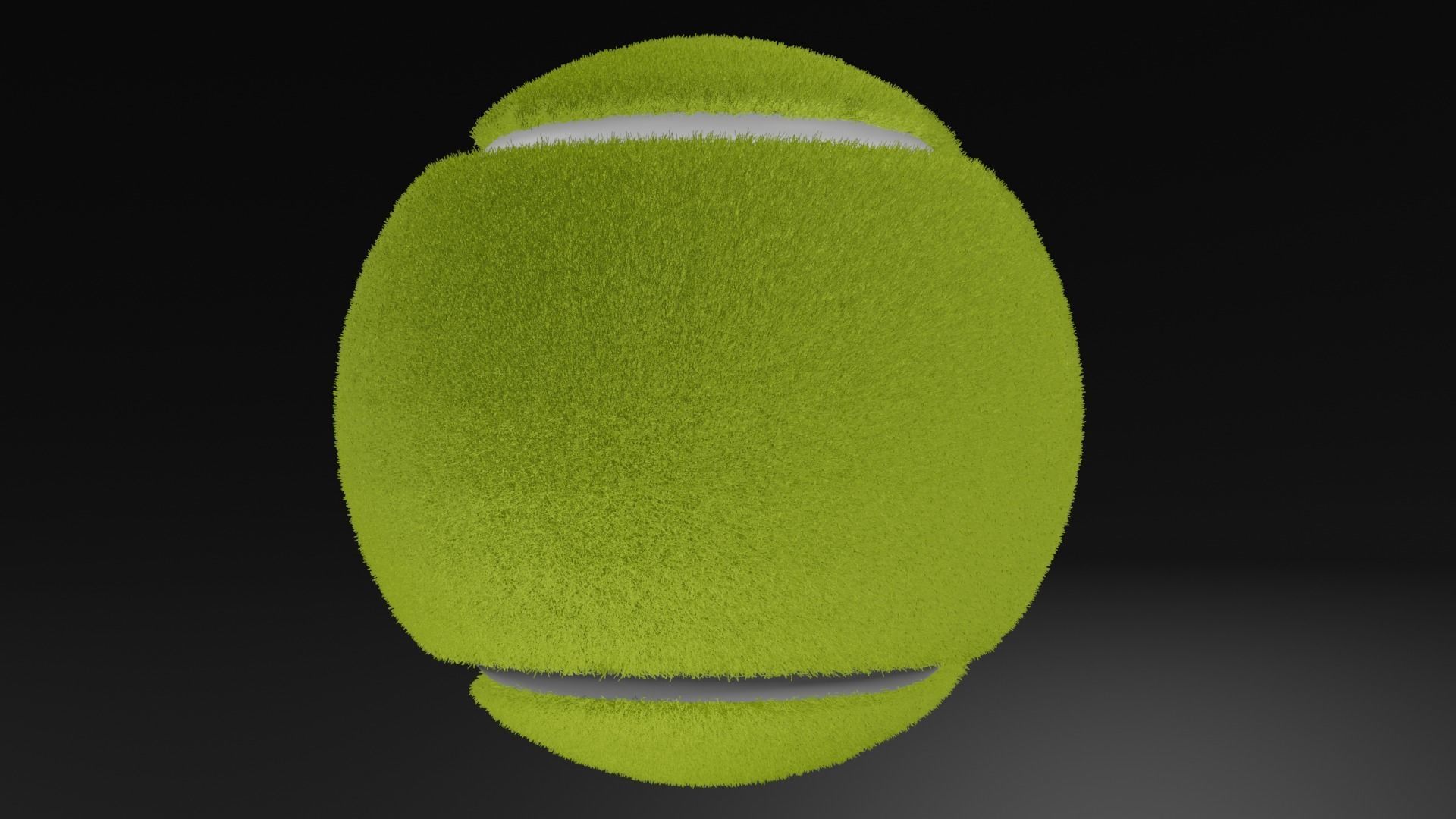 3D model Low polly tennis ball VR / AR / low-poly | CGTrader