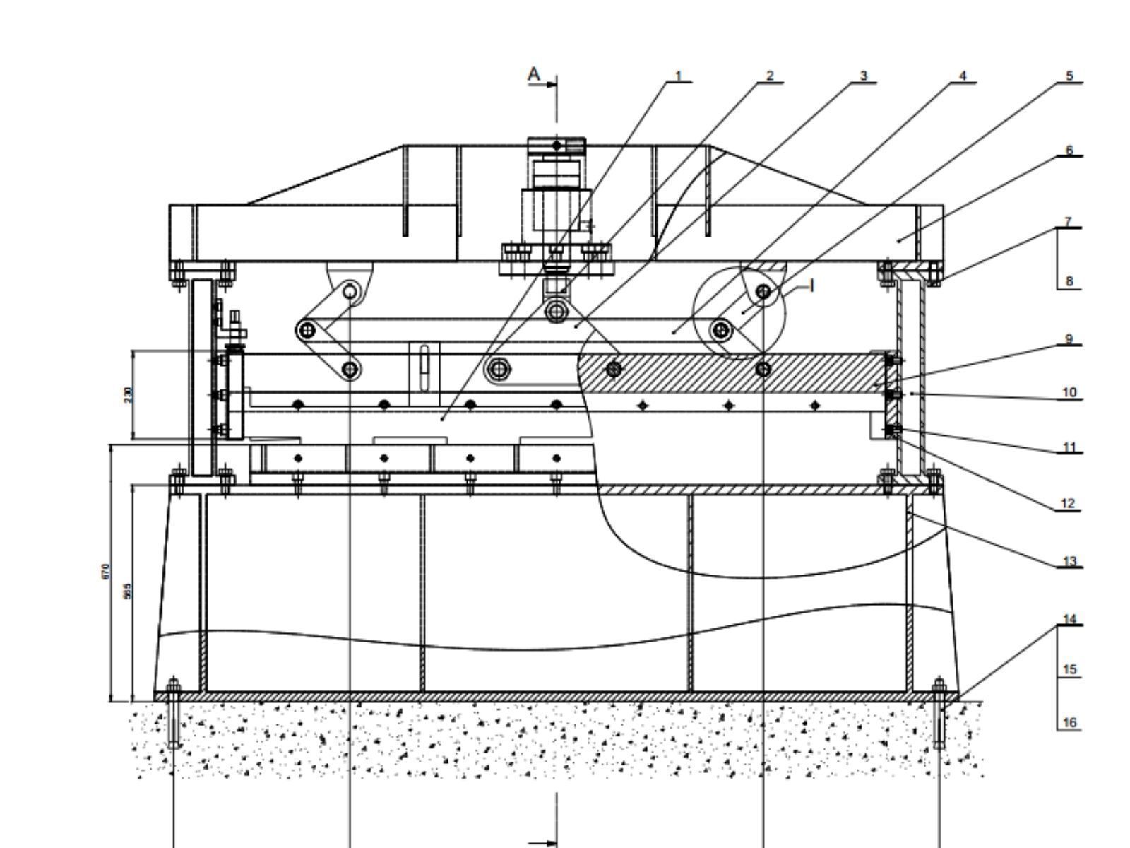 Hydraulic shearing machine 3D model 3D printable | CGTrader