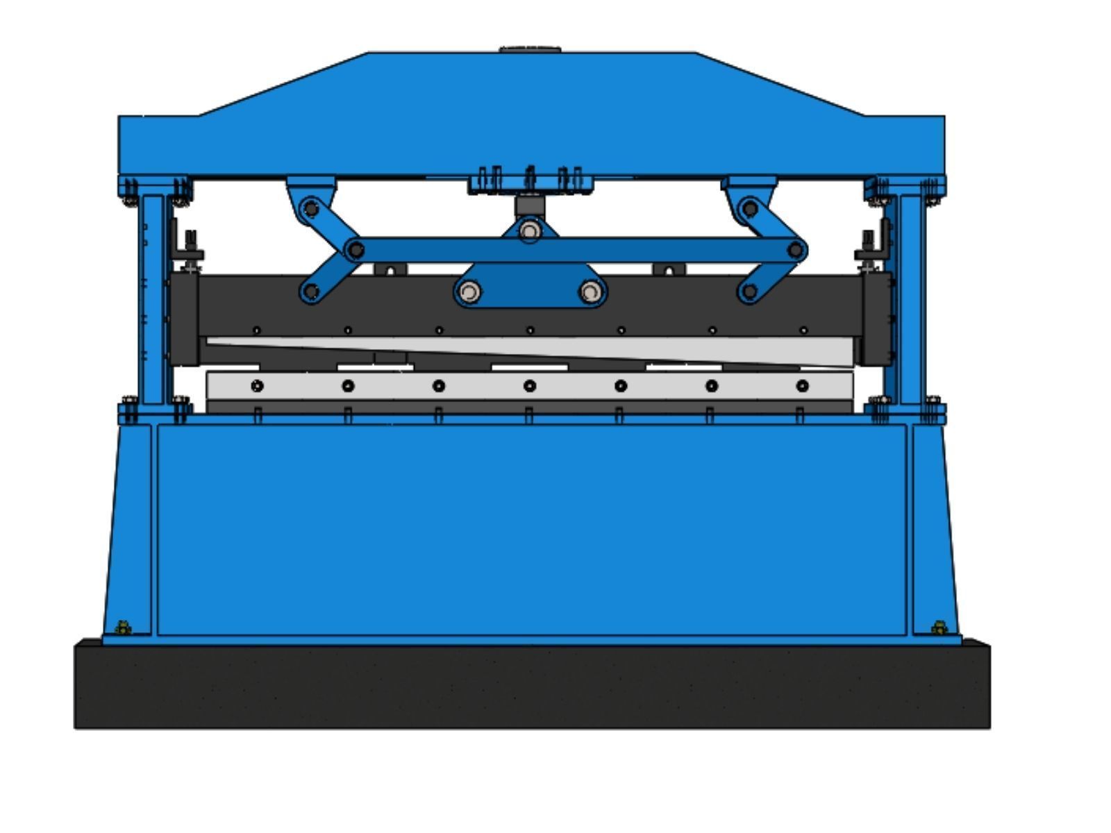 Hydraulic shearing machine 3D model 3D printable | CGTrader