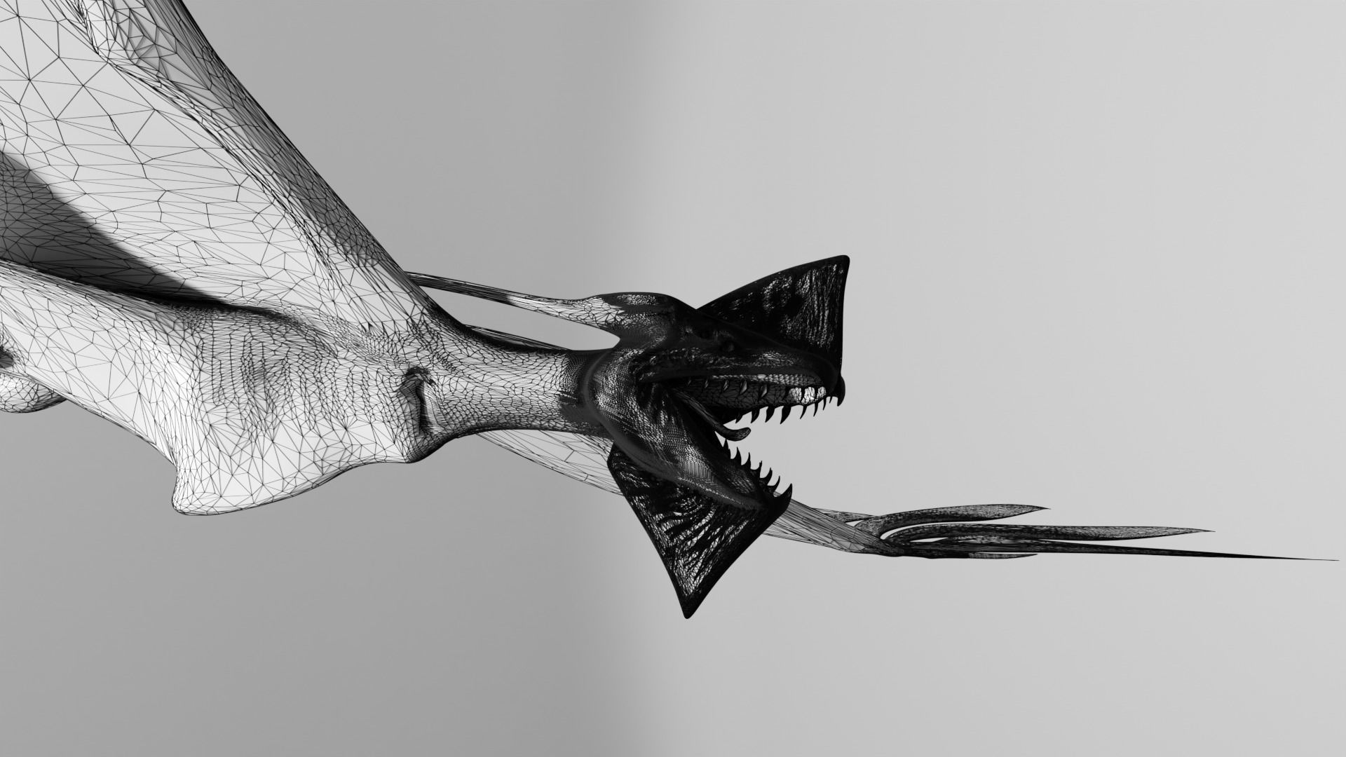 Toruk Makto Ikran from Avatar 3D model animated rigged | CGTrader