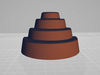 Devo Energy Dome Hat in Half 3D model 3D printable | CGTrader