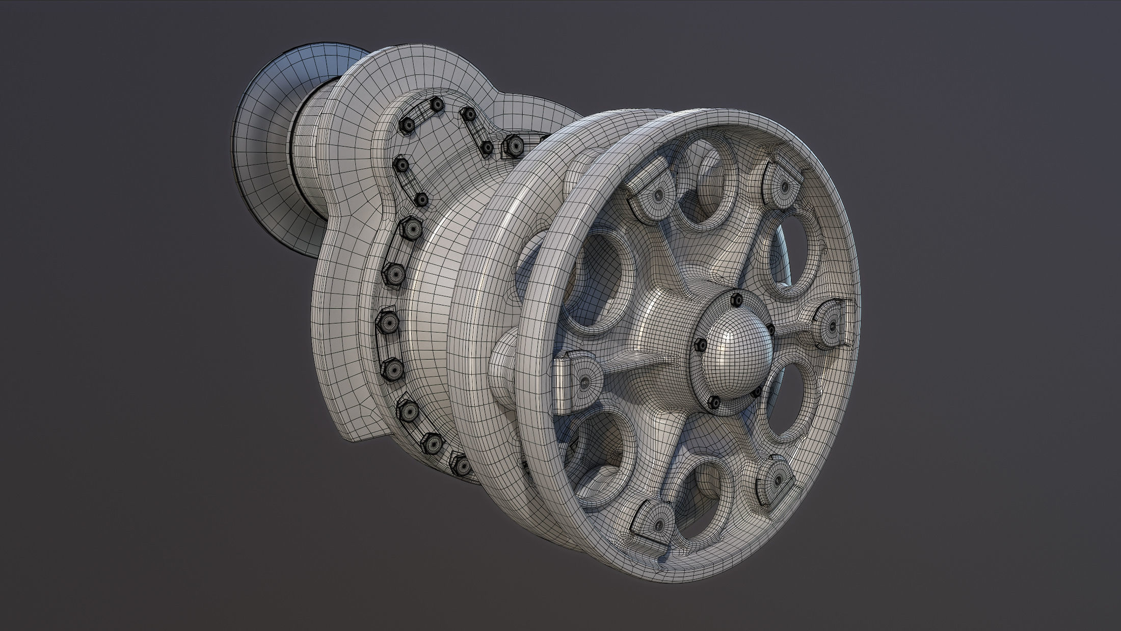 T-34 Tank Wheels Late 3D model | CGTrader