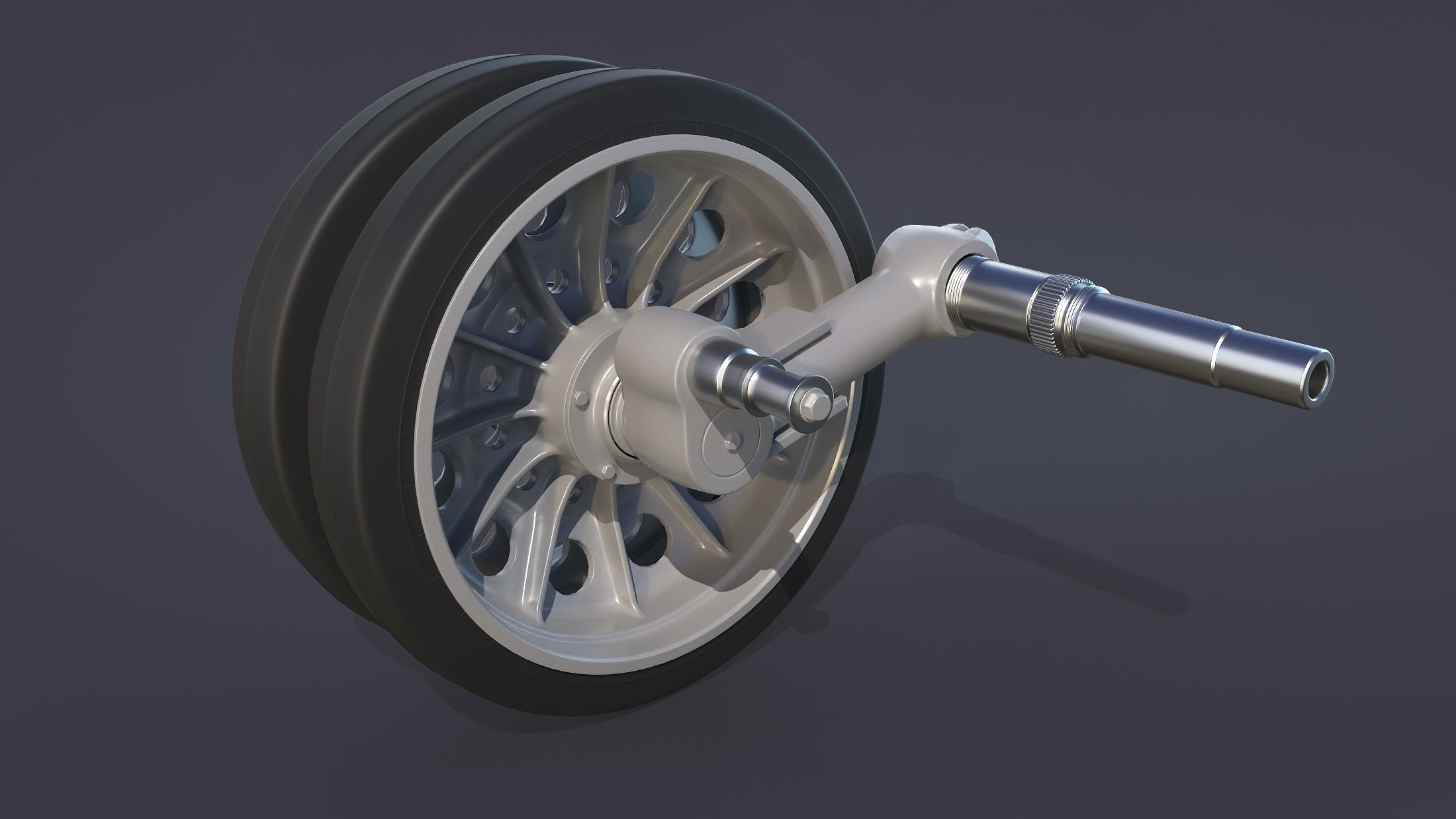 T-34 Tank Wheels Late 3D model | CGTrader