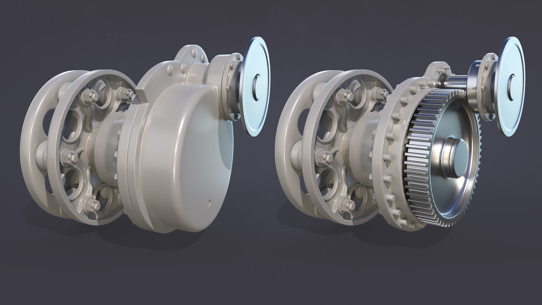 T-34 Tank Wheels Late 3D model | CGTrader