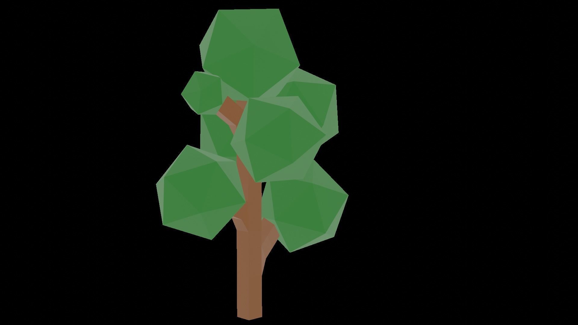 Low Polly Tree - Blender free VR / AR / low-poly 3D model | CGTrader