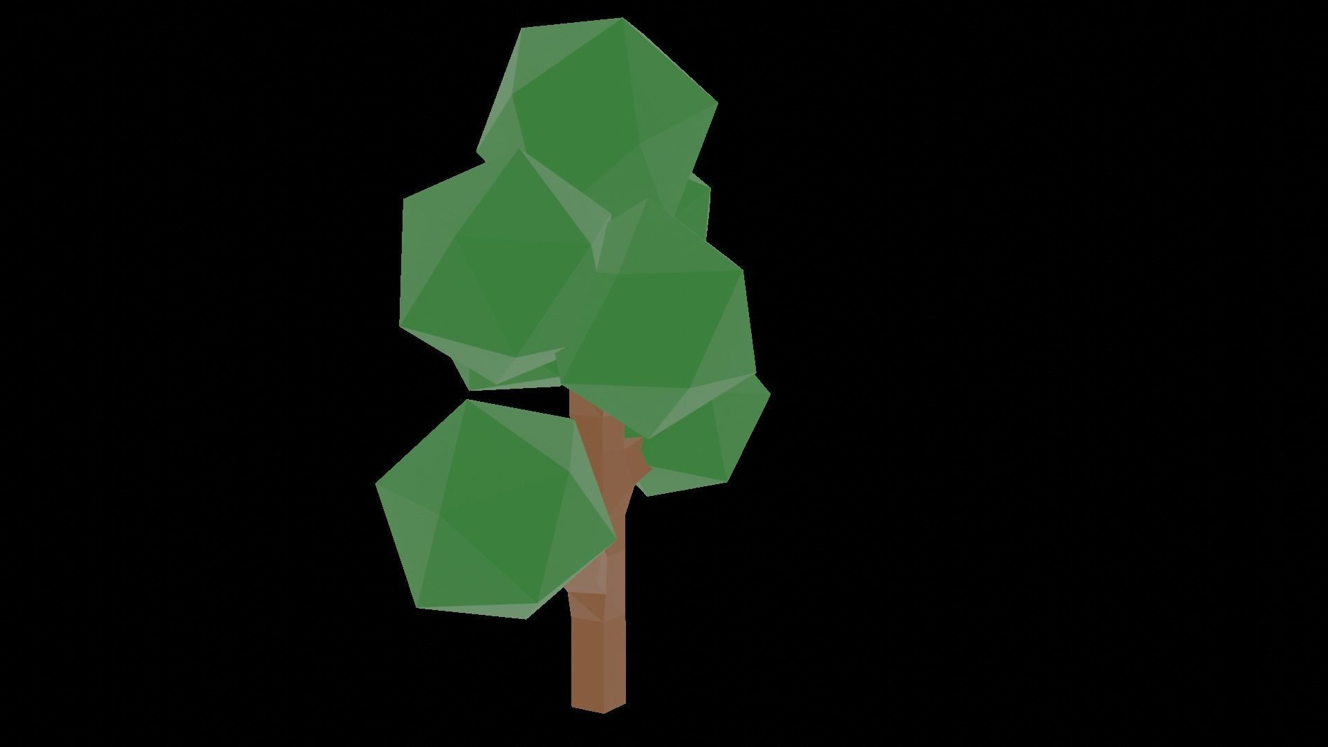 Low Polly Tree - Blender free VR / AR / low-poly 3D model | CGTrader