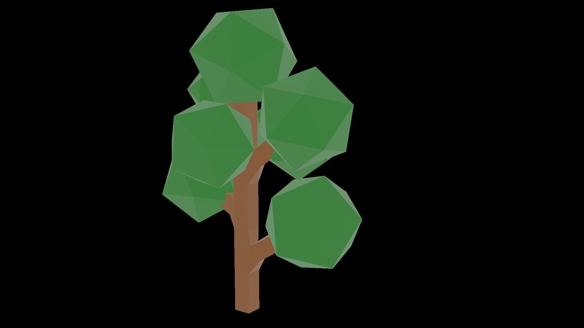 Low Polly Tree - Blender free VR / AR / low-poly 3D model | CGTrader