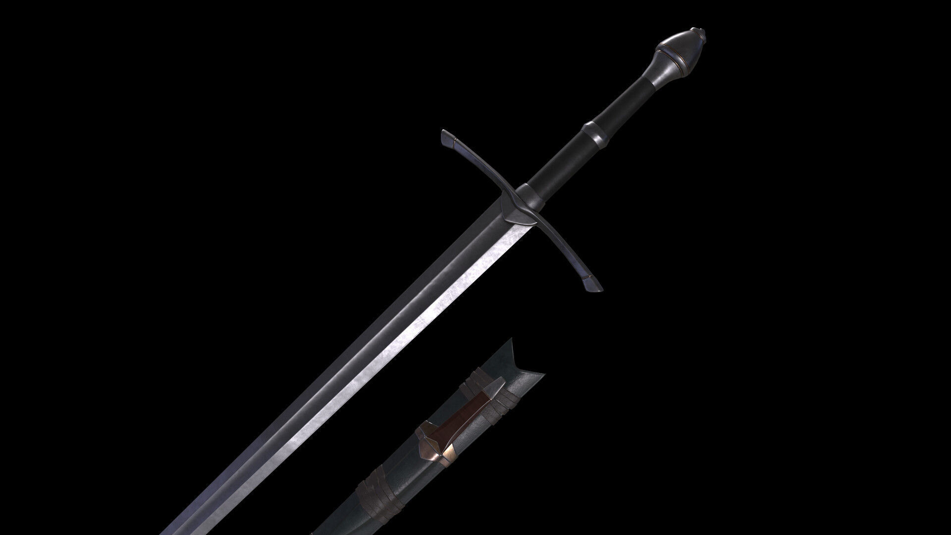 3D model Strider Sword LOTR VR / AR / low-poly | CGTrader