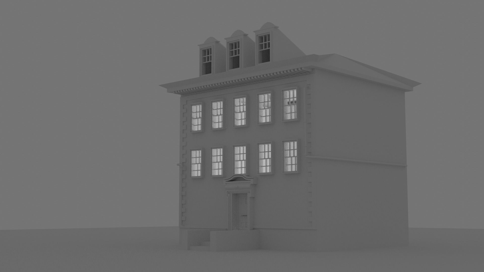 UK Building 3D model | CGTrader