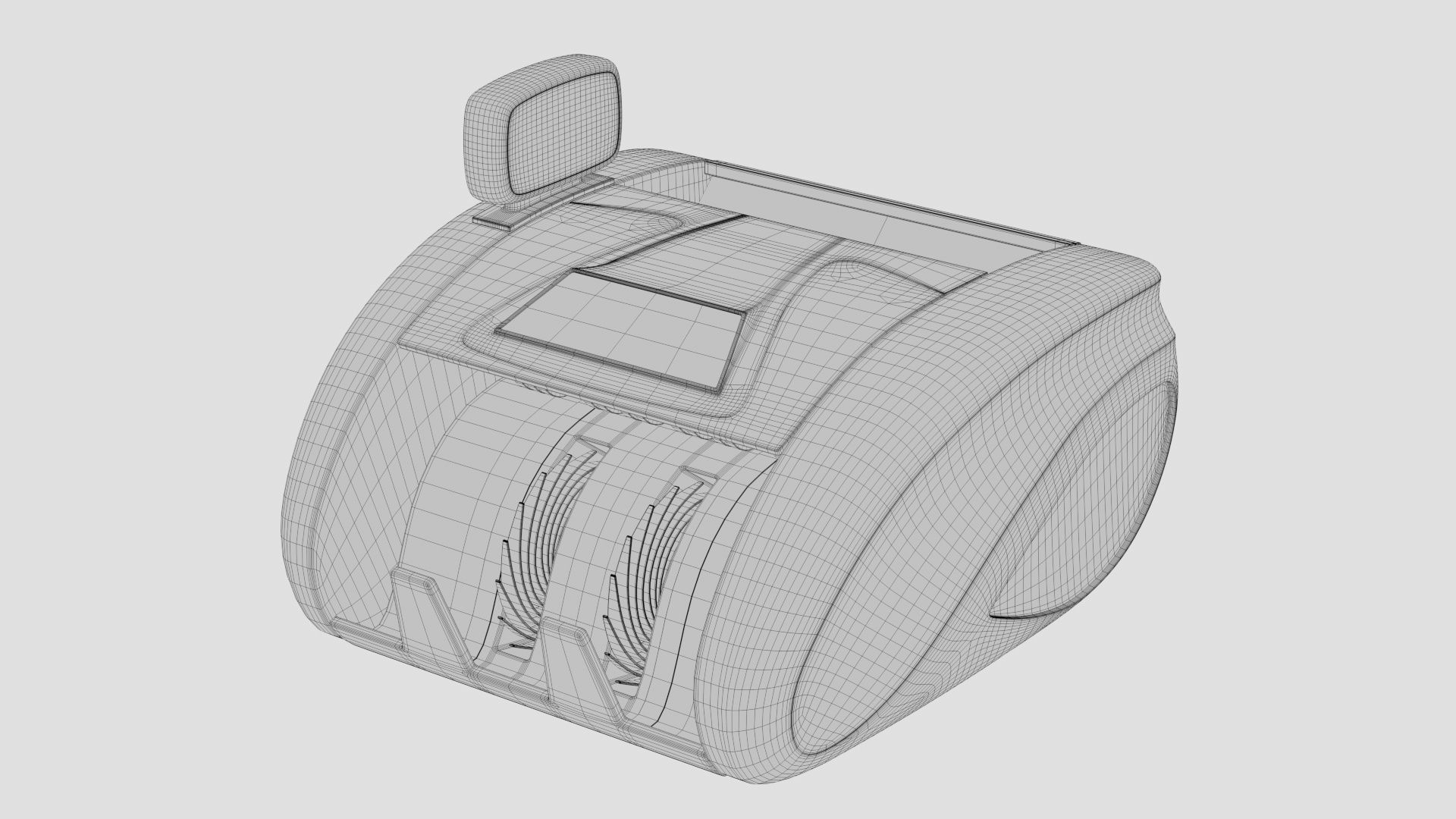 money counter 3D model | CGTrader