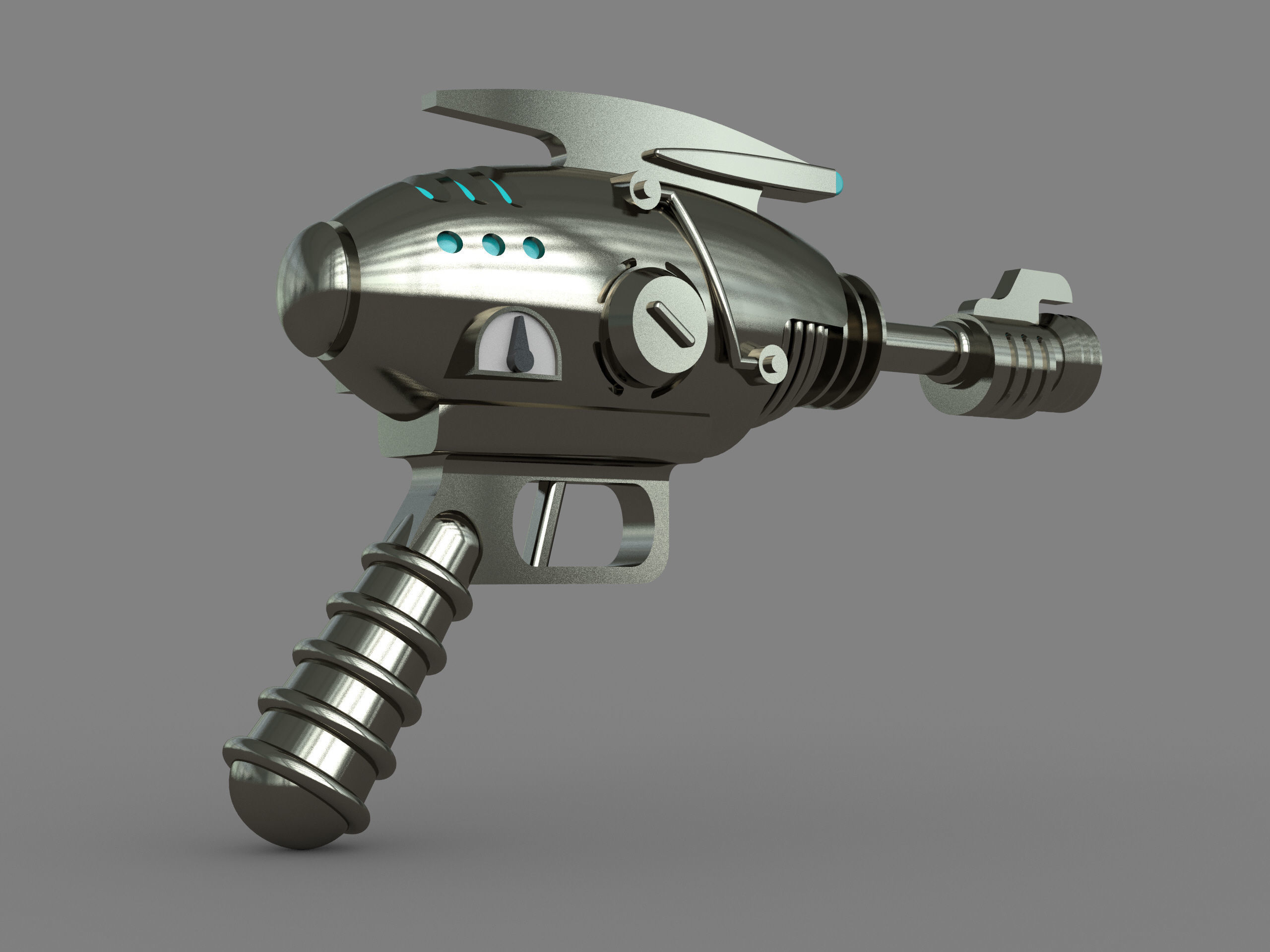 Alien Blaster Fallout 3D model 3D printable | CGTrader