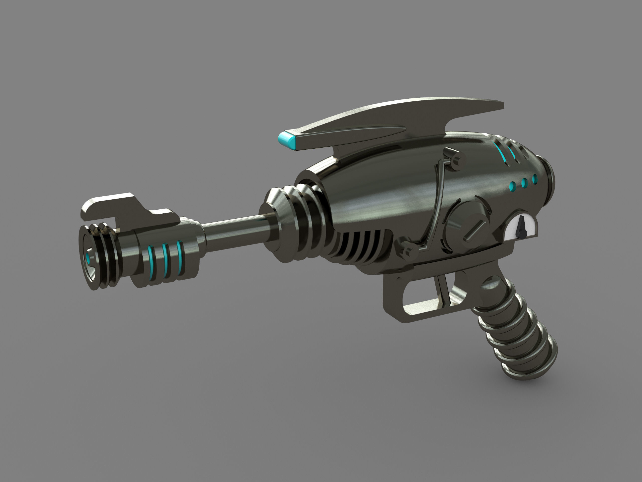 Alien Blaster Fallout 3D model 3D printable | CGTrader