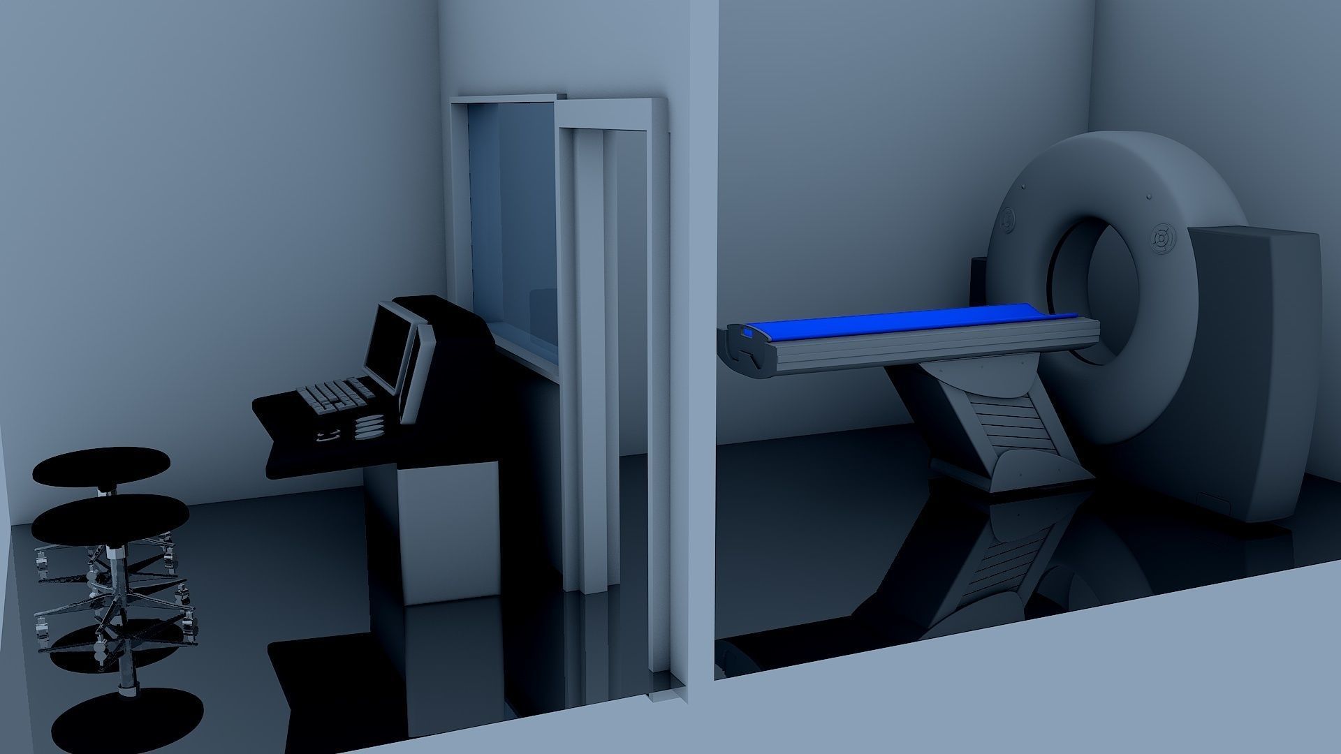 MEDICAL MR ROOM 3D model | CGTrader