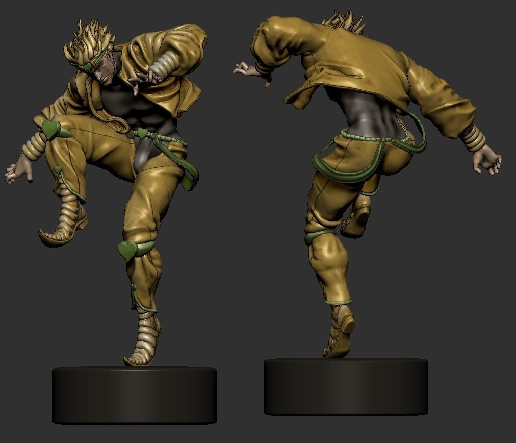 Dio Burando 3D model 3D printable | CGTrader