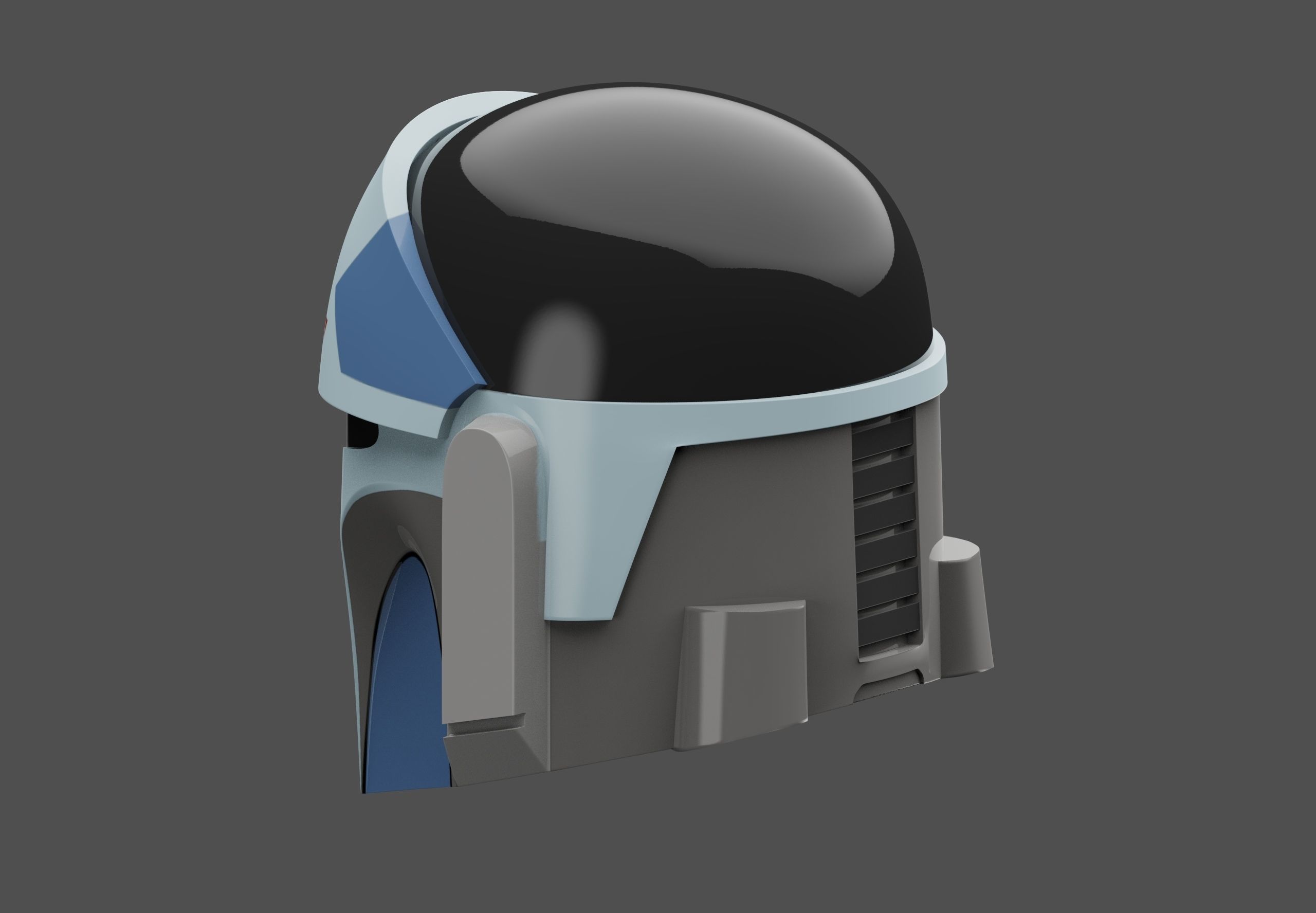 Fenn Rau Helmet 3D Print Files STL - Star Wars Rebels 3D model 3D ...
