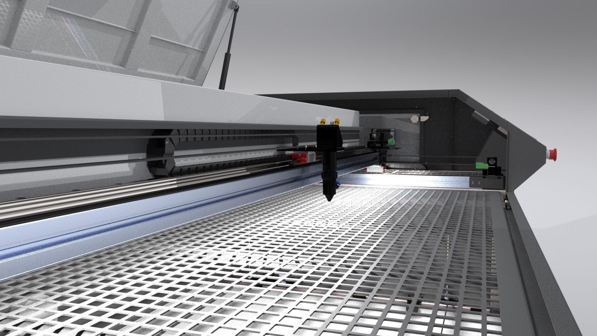 Laser machine CO2 3D model | CGTrader