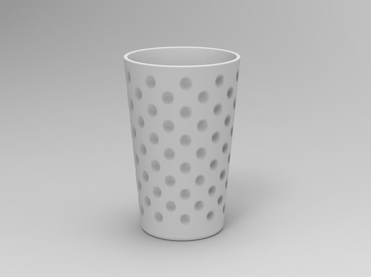 Bubble Protruded Glass 3D model 3D printable | CGTrader