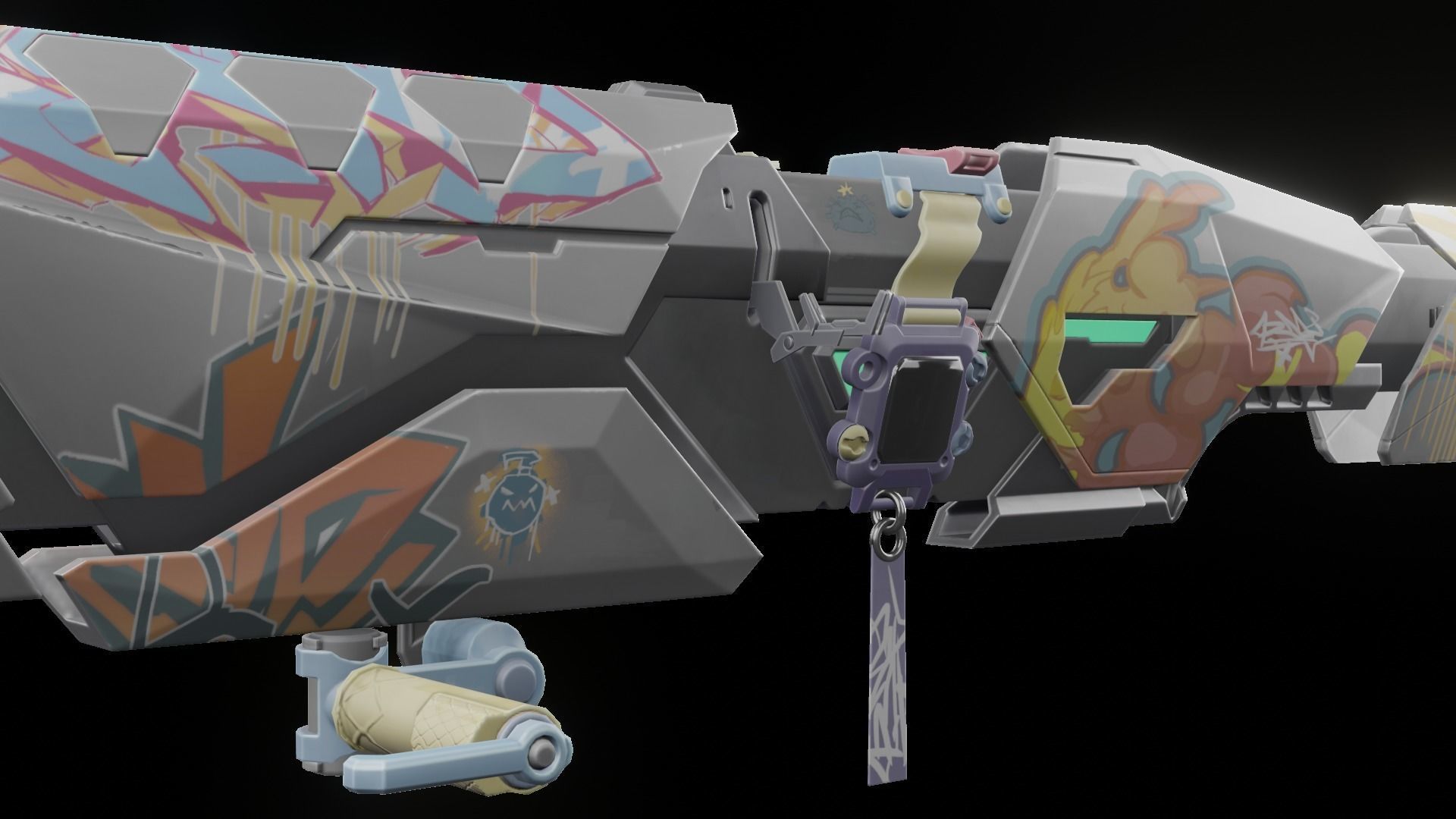 3D model Raze RPG - Rigged VR / AR / low-poly rigged | CGTrader