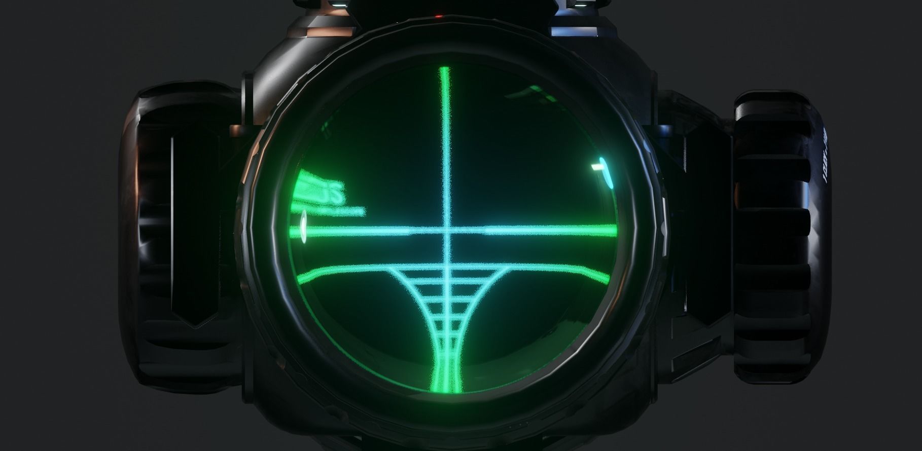 3D model TACTICAL Sniper Scope Game Ready VR / AR / low-poly | CGTrader